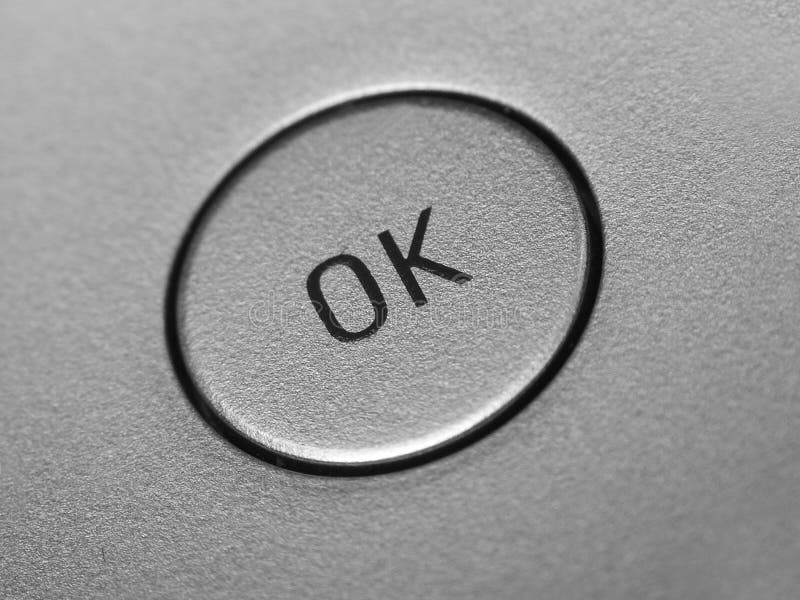 OK button stock image. Image of button, texture, alright - 11709693
