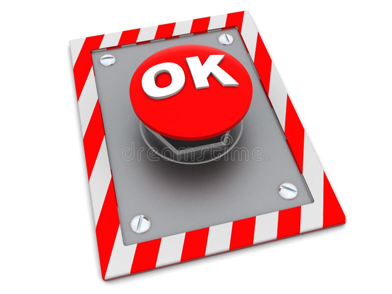 Ok button stock illustration. Illustration of start, agree - 9063746