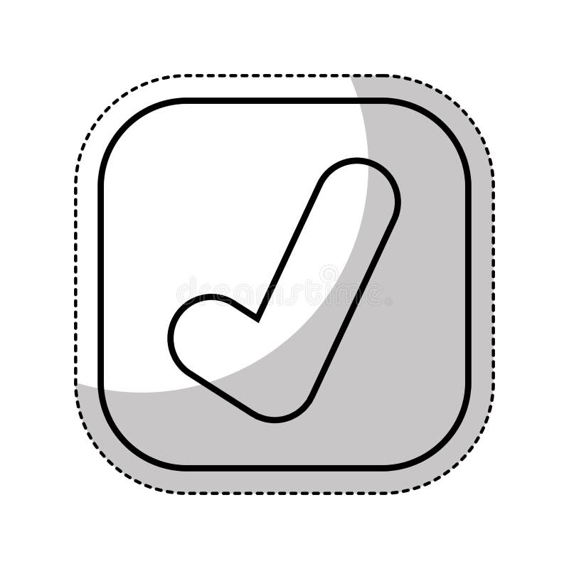 Ok button isolated icon stock illustration. Illustration of button ...