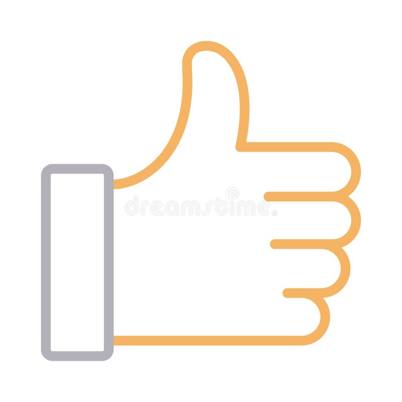 OK color line vector icon stock vector. Illustration of finger - 158223823