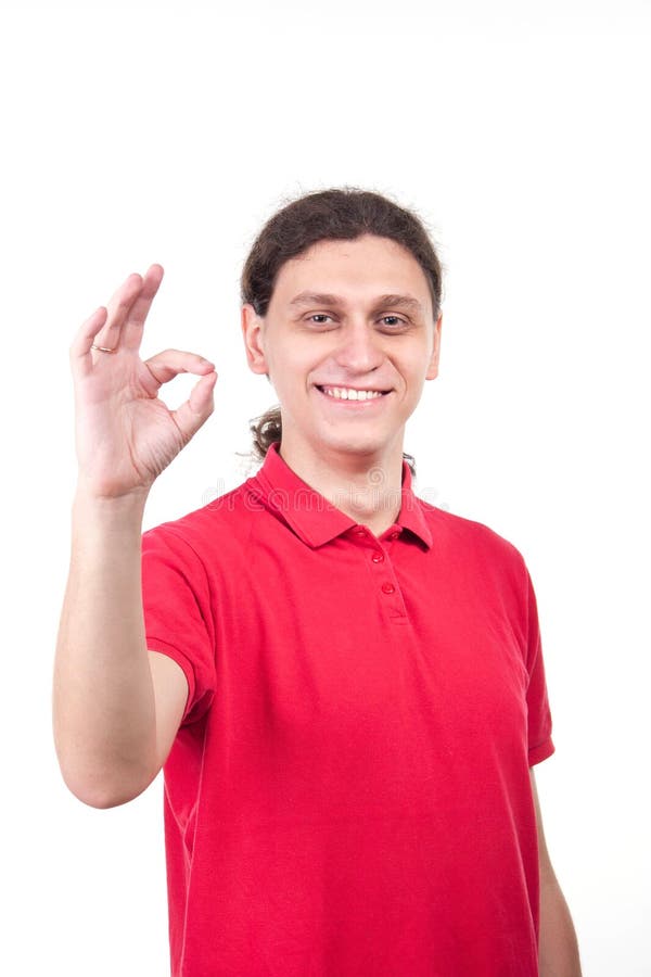 Ok gesture stock photo. Image of happiness, fingers, gesturing - 23778770