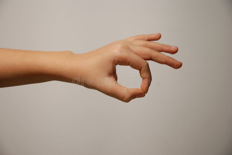 OK hand gesture stock photo. Image of agreement, acceptable - 3986078