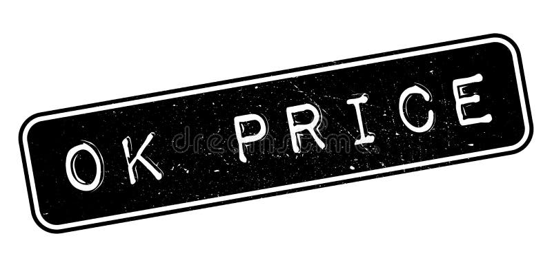 Ok Price rubber stamp stock illustration. Illustration of price - 83142089