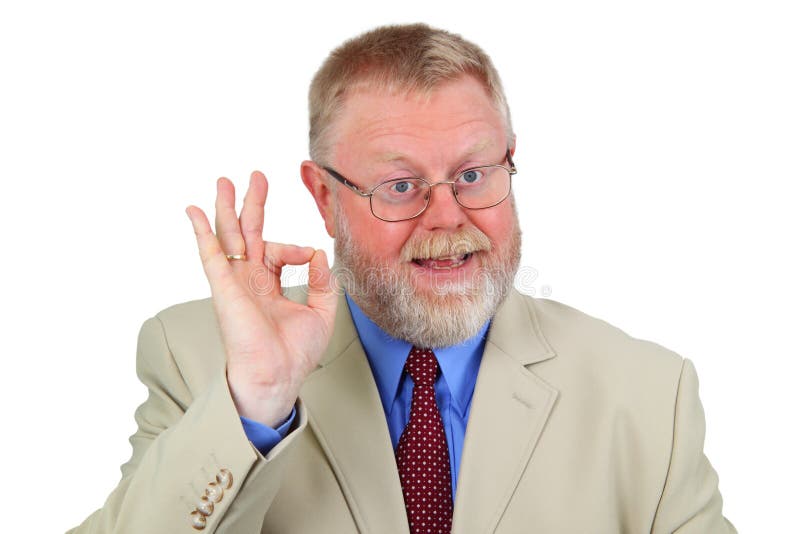 Tough Bouncer Barring the Way - on White Stock Photo - Image of ...