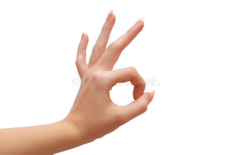 Ok sign stock photo. Image of background, good, feeling - 7068516