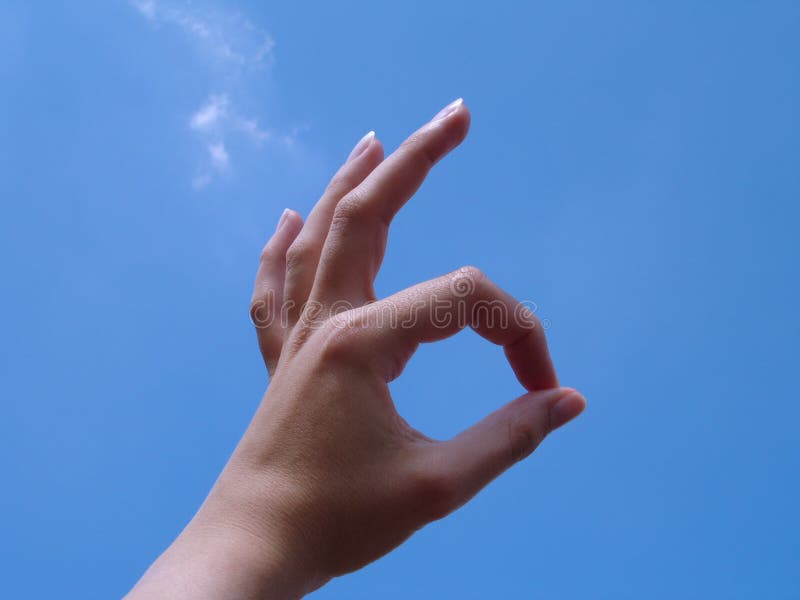 OK Sign stock photo. Image of alright, idea, agree, hand - 206914
