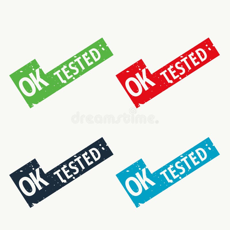 Tested Ok Stock Illustrations – 402 Tested Ok Stock Illustrations ...