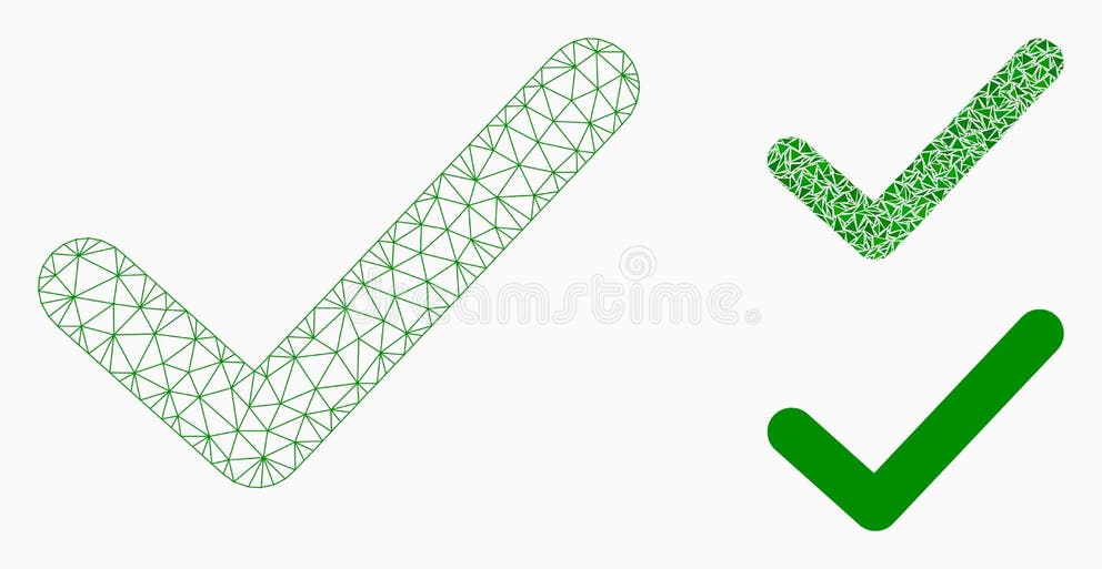 Triangular Tick Icon Stock Illustrations – 443 Triangular Tick Icon ...