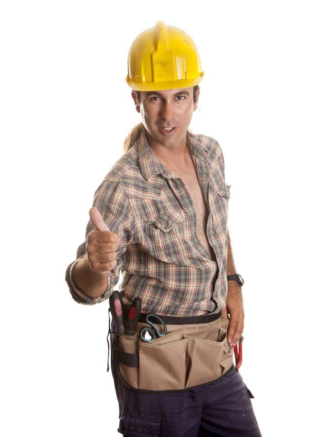 Ok worker stock image. Image of tools, industrial, building - 41690481