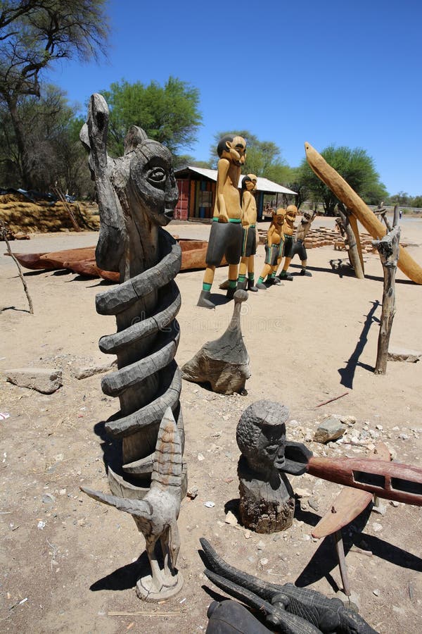 Namibian Souvenirs editorial stock image. Image of gift - 35267869