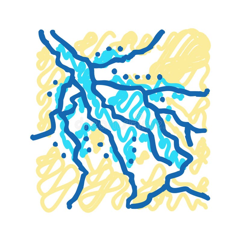 Okavango Delta Icon Doodle Illustration Stock Vector - Illustration of ...