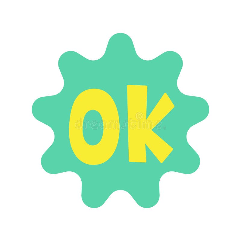 Hey Comic Chat Sticker with Handwritten Short Phrase Expression Stock ...