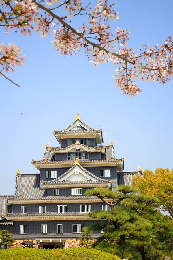 Okayama Castle stock image. Image of tourism, fort, japanese - 41308025