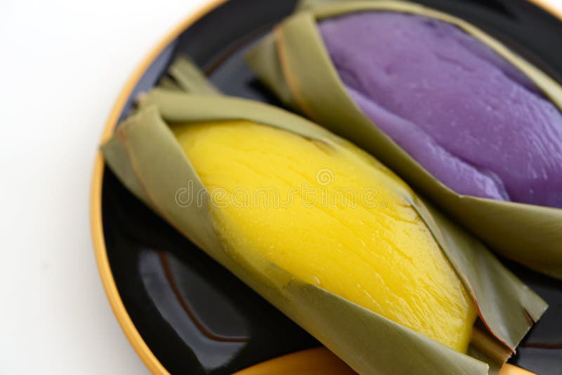 Okinawan sweet, oni-muchi stock image. Image of dish - 129795707