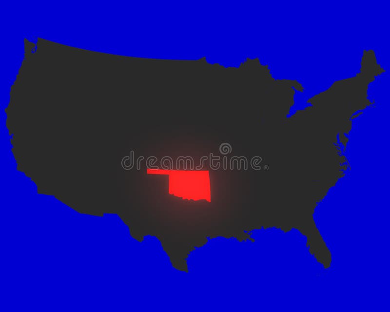 Oklahoma Highlight Stock Illustrations – 15 Oklahoma Highlight Stock ...