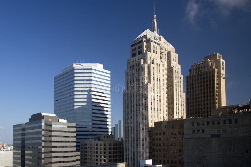 Oklahoma City Modern Buildings Editorial Image - Image of cityscape ...