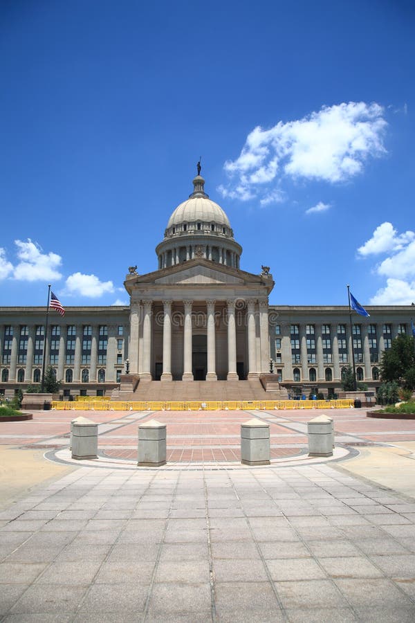 Oklahoma City State Capitol Building Stock Image - Image of capitol ...