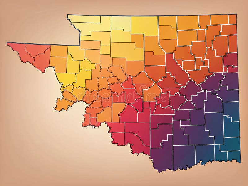 Oklahoma County Map Comprehensive Overview of Geographic Boundaries ...