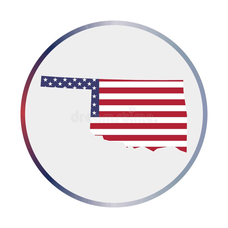 Oklahoma icon. stock vector. Illustration of infographic - 193653917