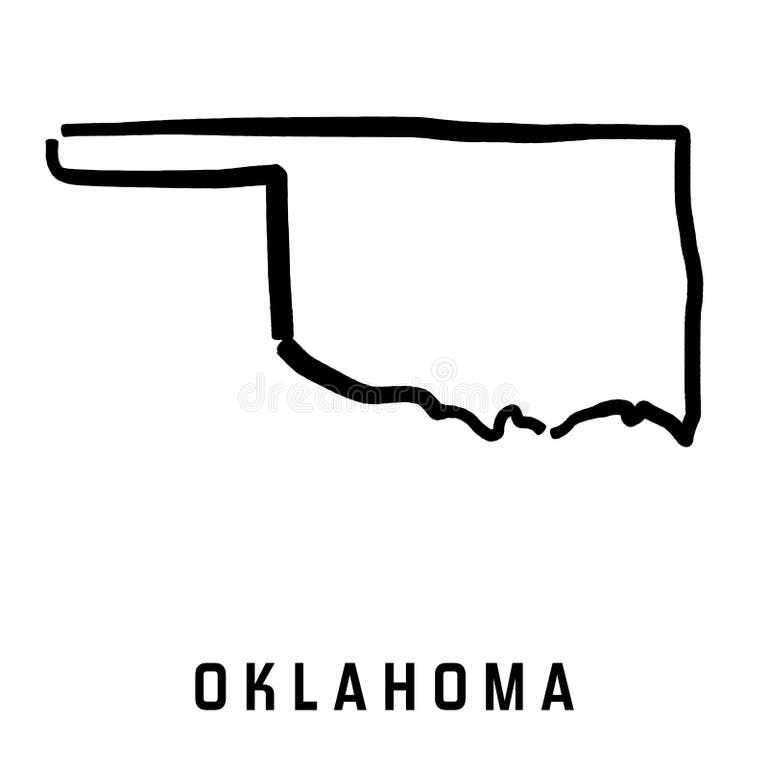 Oklahoma Outline Stock Illustrations – 2,126 Oklahoma Outline Stock ...