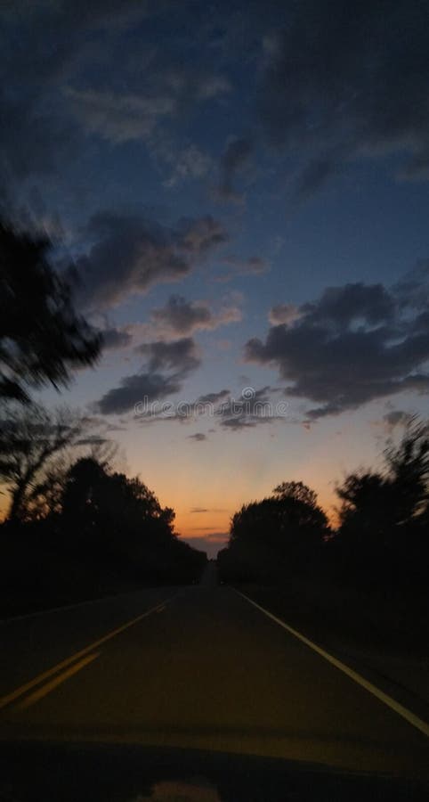 Oklahoma Skies Beautiful Driving Colorful Stock Photo - Image of skies ...