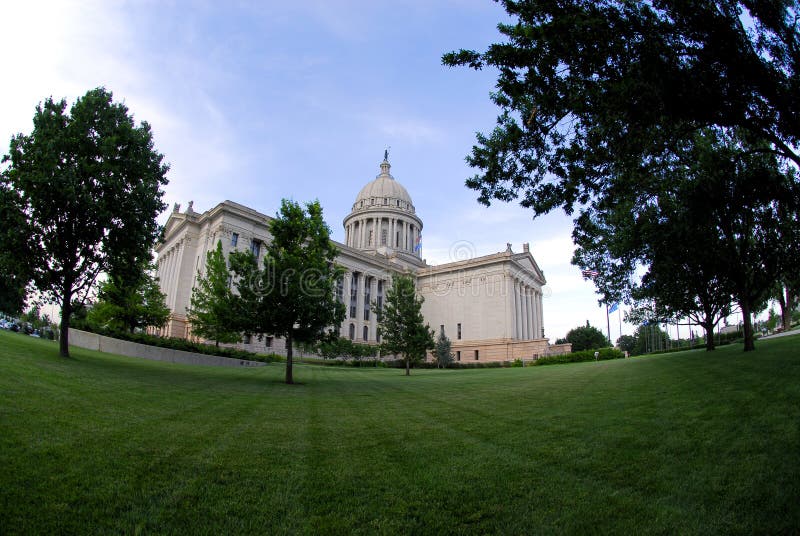 Oklahoma State Capitol Building Stock Photo - Image of architecture ...