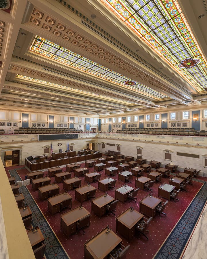 Oklahoma State Capitol Senate Chamber Editorial Photography - Image of ...