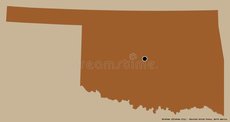 Oklahoma City State Shape Stock Illustrations – 138 Oklahoma City State ...
