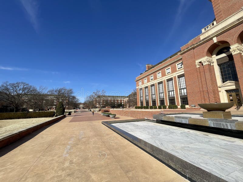 Oklahoma State University - Stillwater Stock Image - Image of park ...
