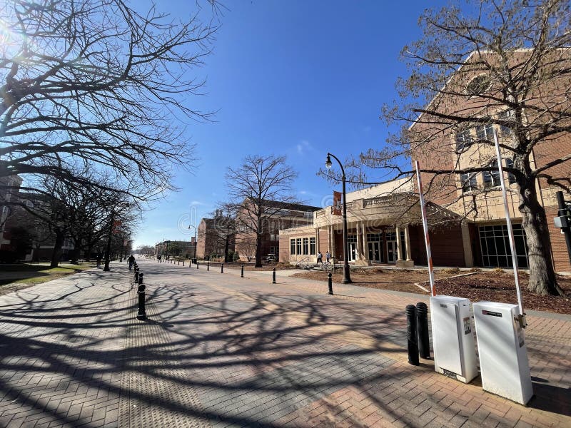 On Campus, Oklahoma University OU Stock Photo - Image of oklahoma ...