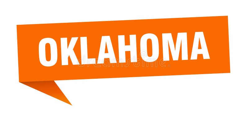 Oklahoma Sticker. Oklahoma Signpost Pointer Sign Stock Vector ...