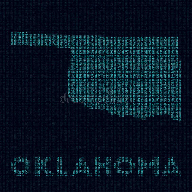 Oklahoma tech map. stock vector. Illustration of arizona - 177898871