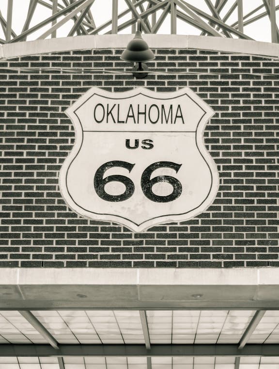 Oklahoma US 66 stock image. Image of trip, mother, america - 33443003