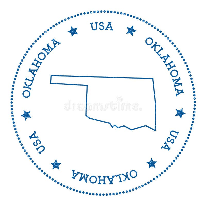 Oklahoma Vector Map Sticker Stock Illustrations – 102 Oklahoma Vector ...