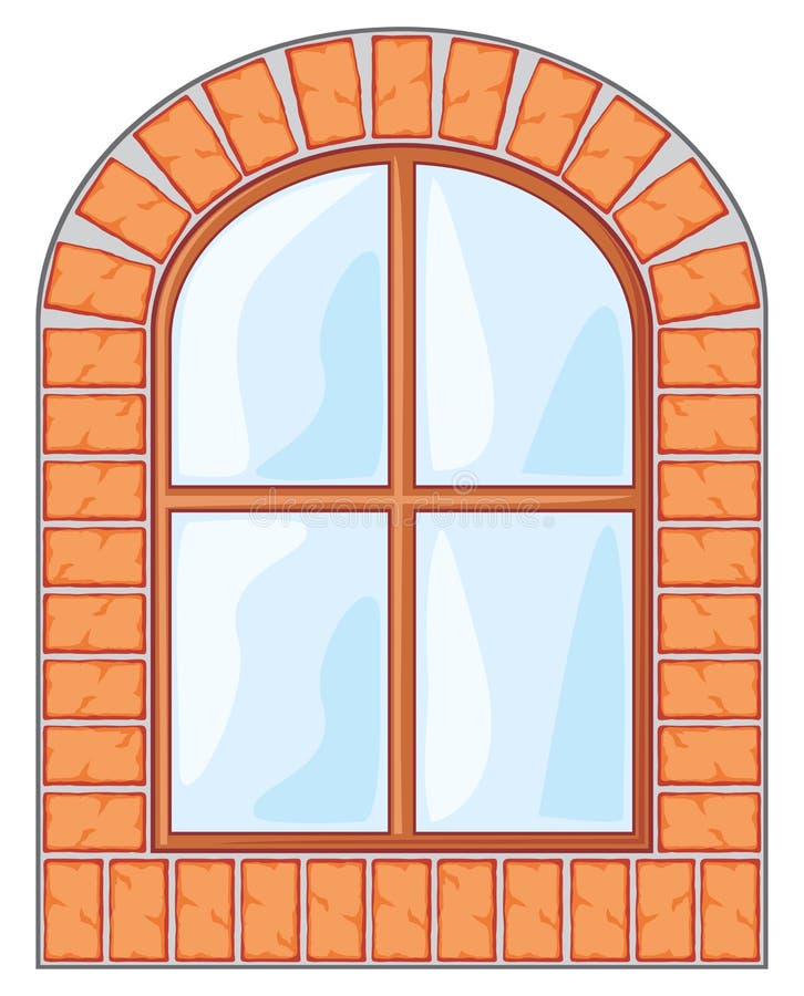 Okno ilustracja wektor. Ilustracja złożonej z wieś, prawdziwy - 38901907