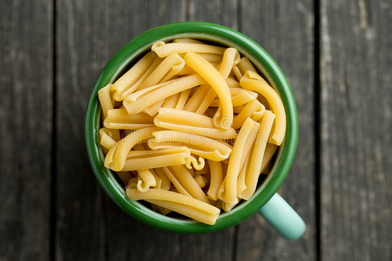 Okokt pastacaserecce fotografering för bildbyråer. Bild av kopp - 62484657