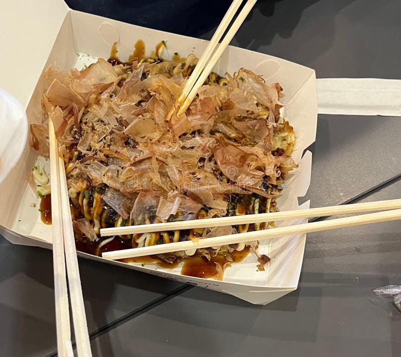 Okonomiyaki Japanese food stock photo. Image of japanese - 344966514