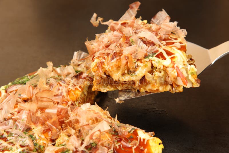 Okonomiyaki stock image. Image of okonomi, food, baked - 62235097