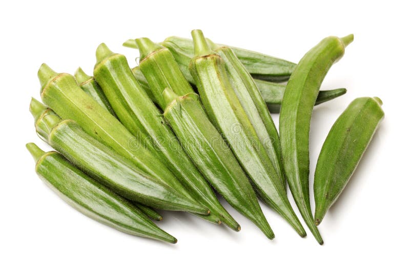 Okra stock image. Image of exotic, fingers, healthy, diet - 33176345