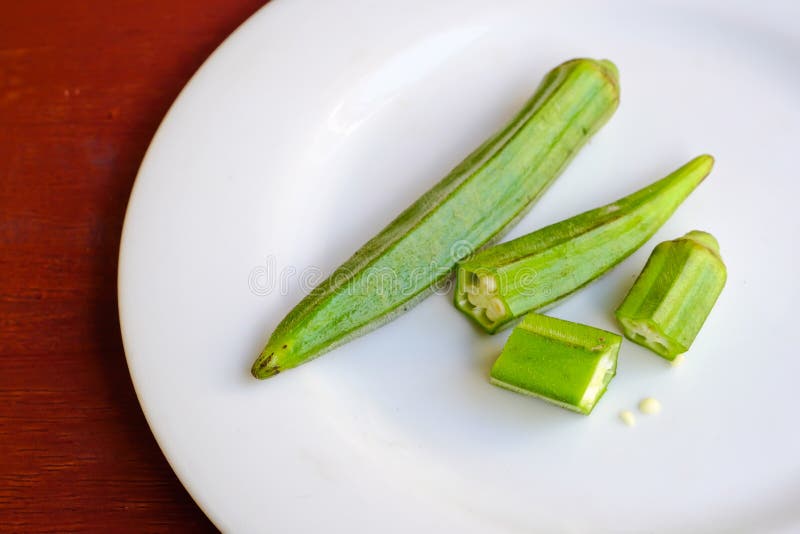 Okra stock image. Image of group, healthy, food, gourmet - 82877933