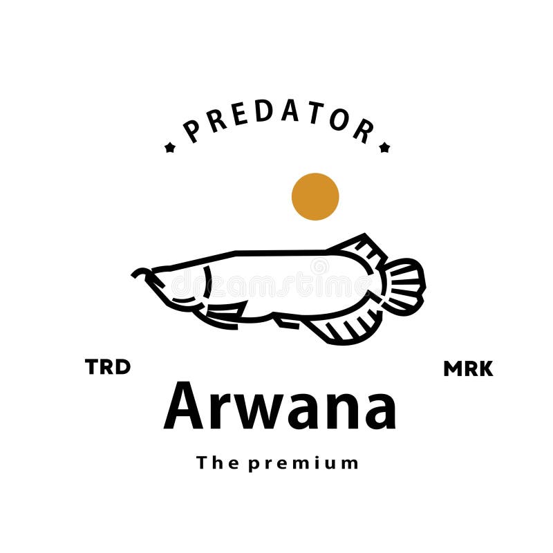 Hipster Arwana Logo Stock Illustrations – 5 Hipster Arwana Logo Stock ...