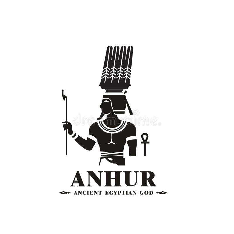 Anhur Silhouette Stock Illustrations – 3 Anhur Silhouette Stock ...