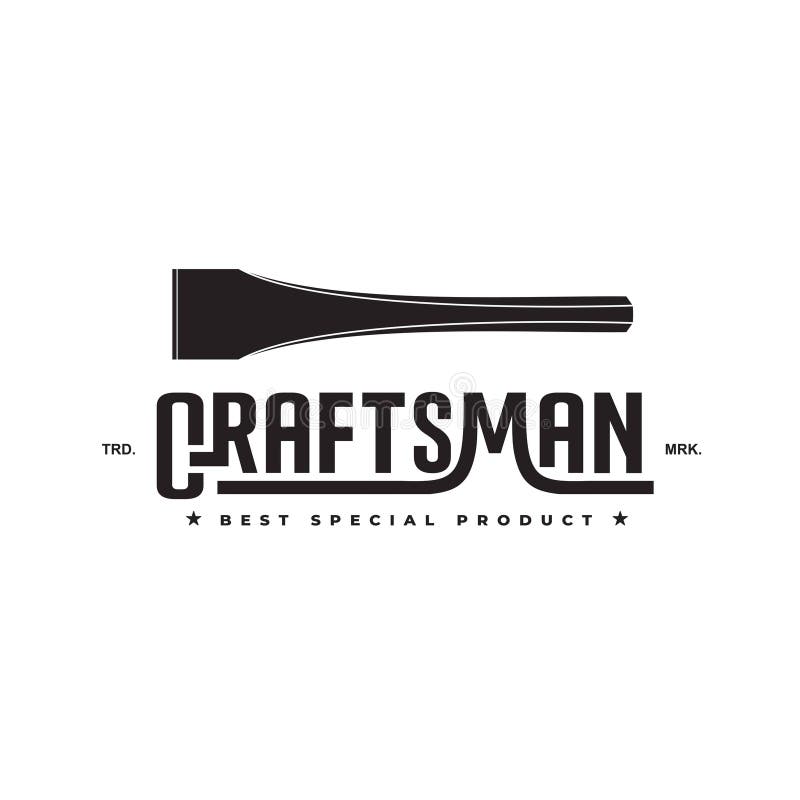 Logo Vintage Retro for Craftsman. Carpentry Tools Stock Vector ...