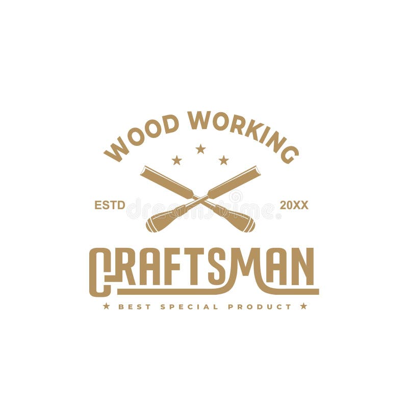 Logo Vintage Retro for Craftsman. Carpentry Tools Stock Vector ...
