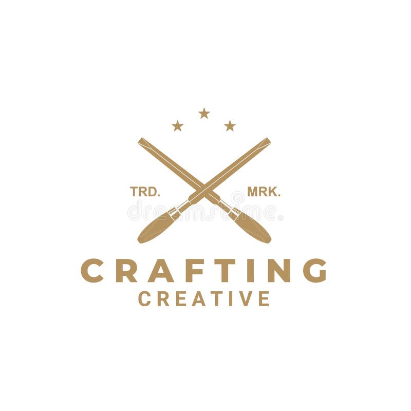 Logo Vintage Retro for Crafting . Carpentry Tools Stock Vector ...