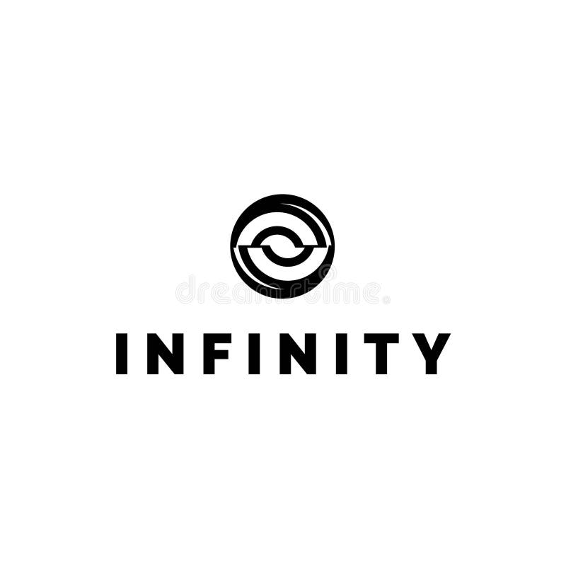 The Infinity Logo Icon As a Symbol of Eternal Elegance: Minimalist and ...