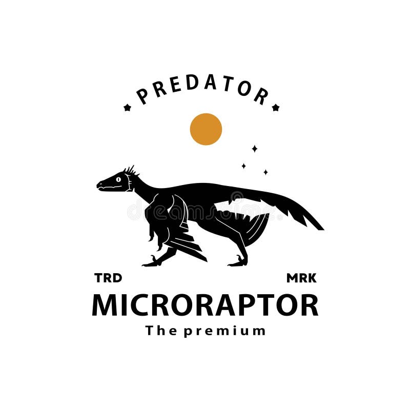 Microraptor Logo Stock Illustrations – 7 Microraptor Logo Stock ...