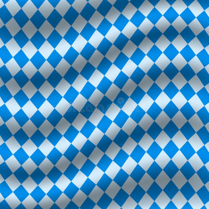 Oktoberfest Blue Checkered Flag Background Stock Vector - Illustration ...