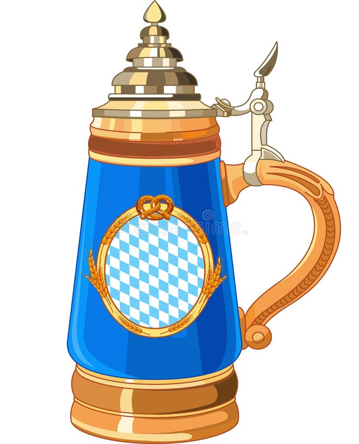 Oktoberfest Mug stock vector. Illustration of holiday - 26280036