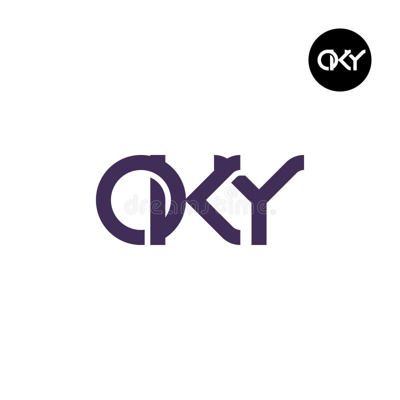 Oky Monogram Stock Illustrations – 10 Oky Monogram Stock Illustrations ...